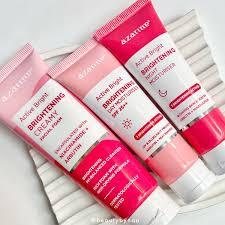 Jual AZARINE Active Bright Brightening Series Creamy Facial Foam - Day ...