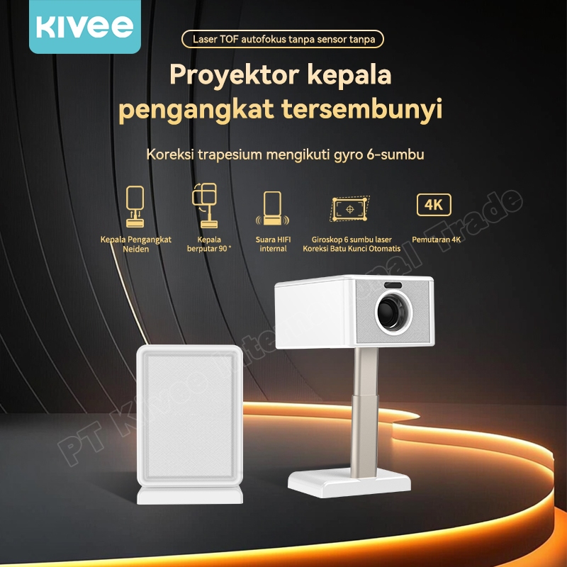 Jual KIVEE 2025 Proyektor 2K UHD definisi ultra tinggi KV-PJ03 kelas ...