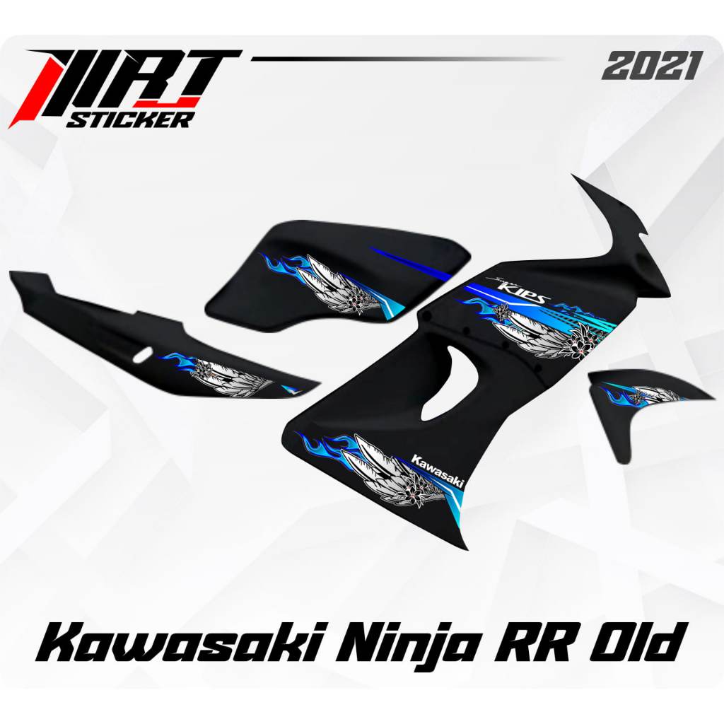 Jual Striping Ninja RR Old - Stiker Ninja RR Lama Sayap Keren (Sudah ...