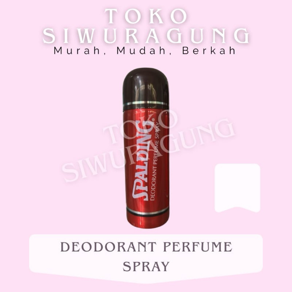 Jual SPALDING DEO PERFUME SPRAY BESAR ORIGINAL NET 175 ml | Shopee ...