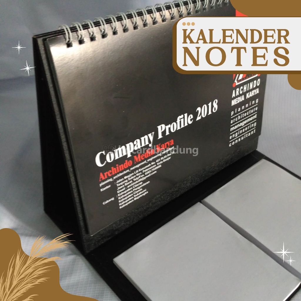 Jual Kalender Meja Notes Eksklusif 26 Halaman | Shopee Indonesia
