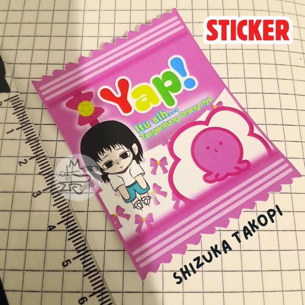 Jual stiker Shizuka Takopi no Genzai Takopi Original Sin/ Sticker ...
