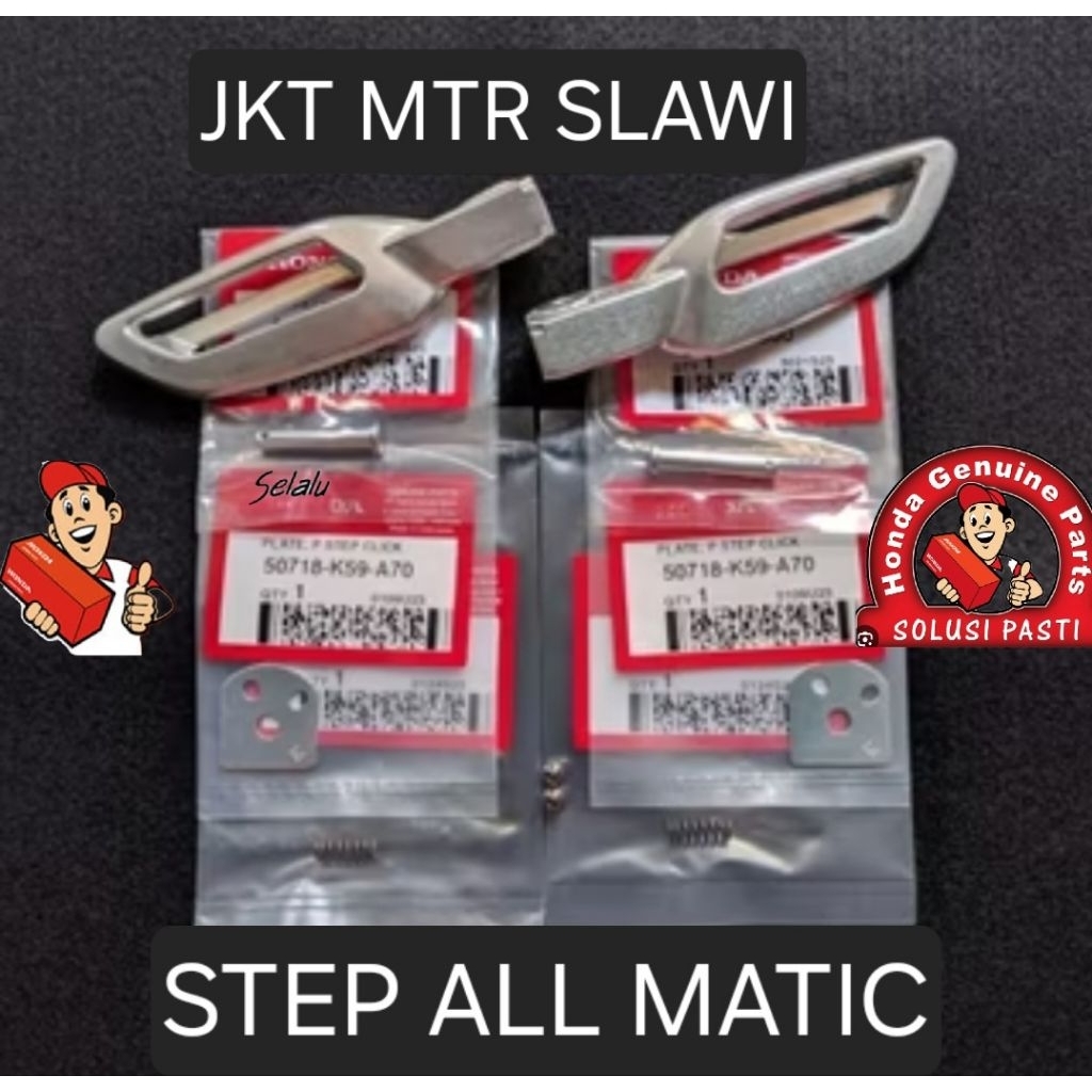 Jual STEP K2F PLATE BALL PER PIN arm R pillion step arm L pillion, step ...