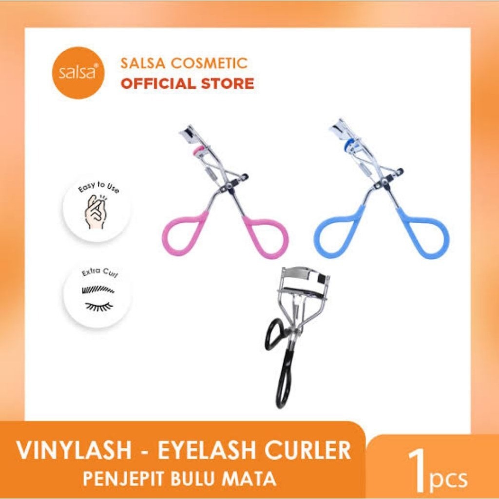 Jual SALSA VINYLASH Eyelash Curler Warna – Penjepit Bulu Mata Lentik ...