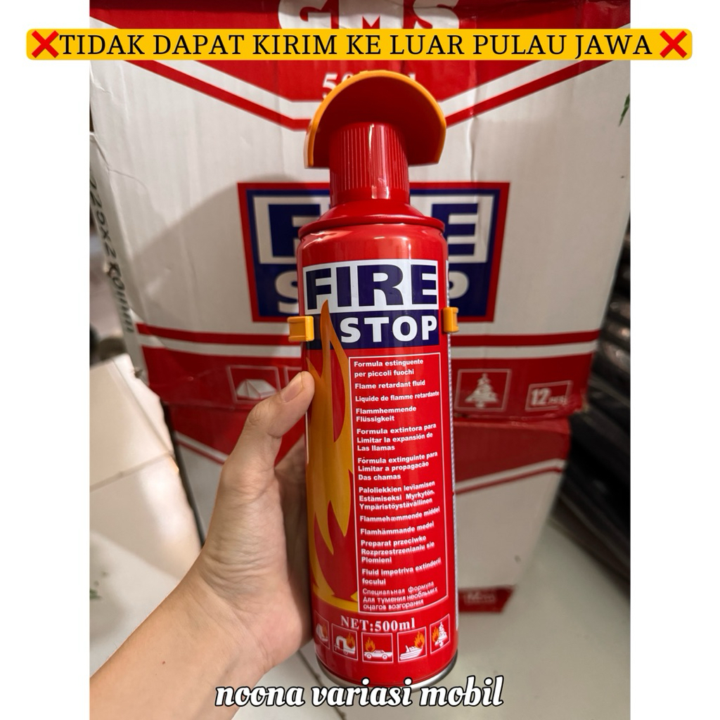 Jual Fire Stop Apar Alat pemadam kebakaran 500ml exp 2029 busa | Shopee ...
