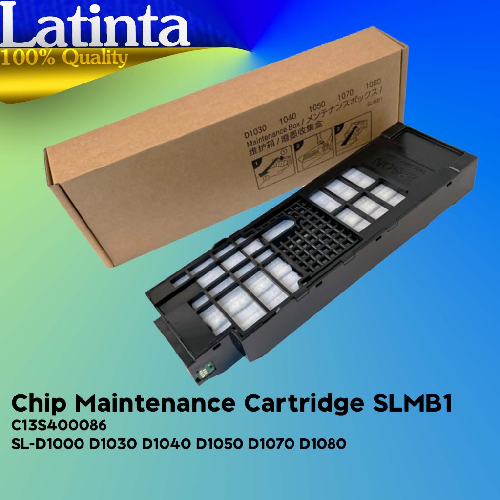 Jual Maintenance Box SLMB1 Cartridge C13S400086 Chip Reset Waste Ink ...