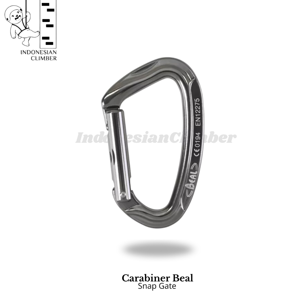 Jual Carabiner Beal Snap Gate Star gate Original Safety Climbing Rope ...