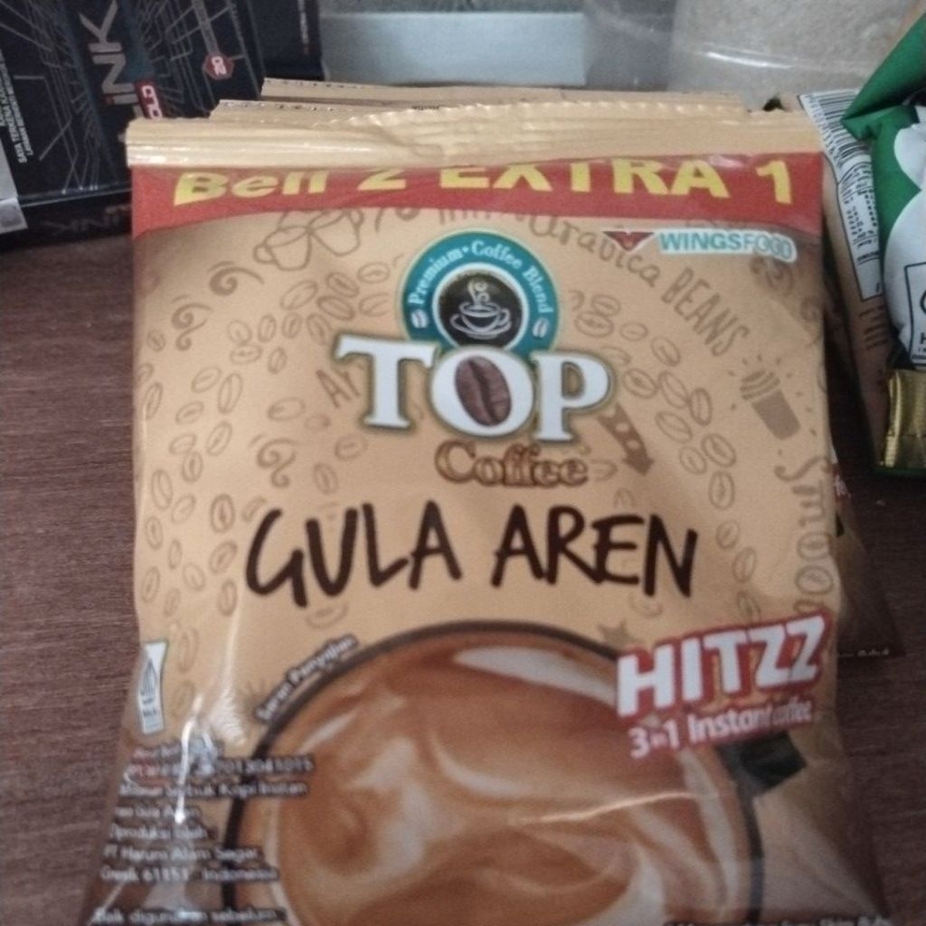 Jual kopi Top Gula Aren rentengan isi 15 pcs | Shopee Indonesia