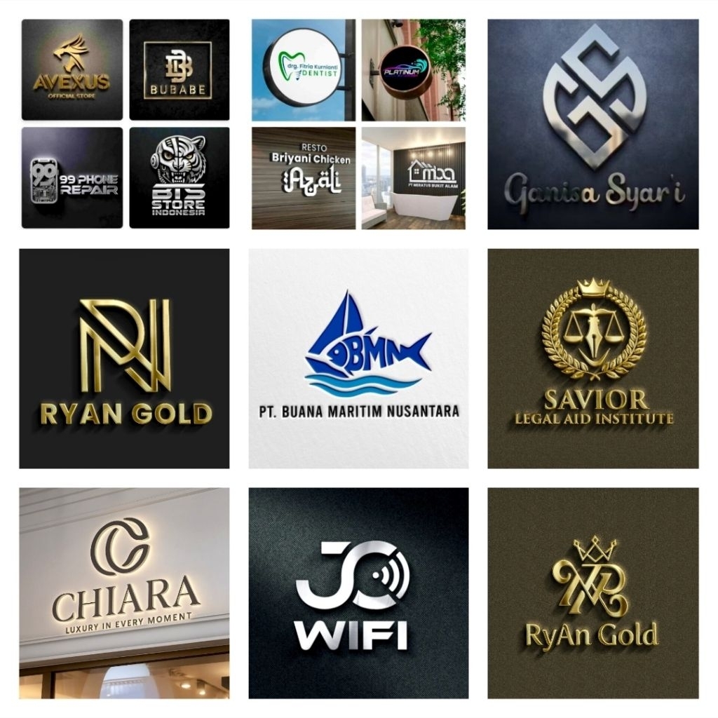 Jual Jasa Desain Logo Profesional Custom - Logo Perusahaan - Logo ...