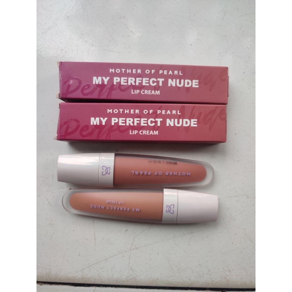 Jual MOP mother of pearl my perfect nude shade 01 sunrise beige & 04 ...
