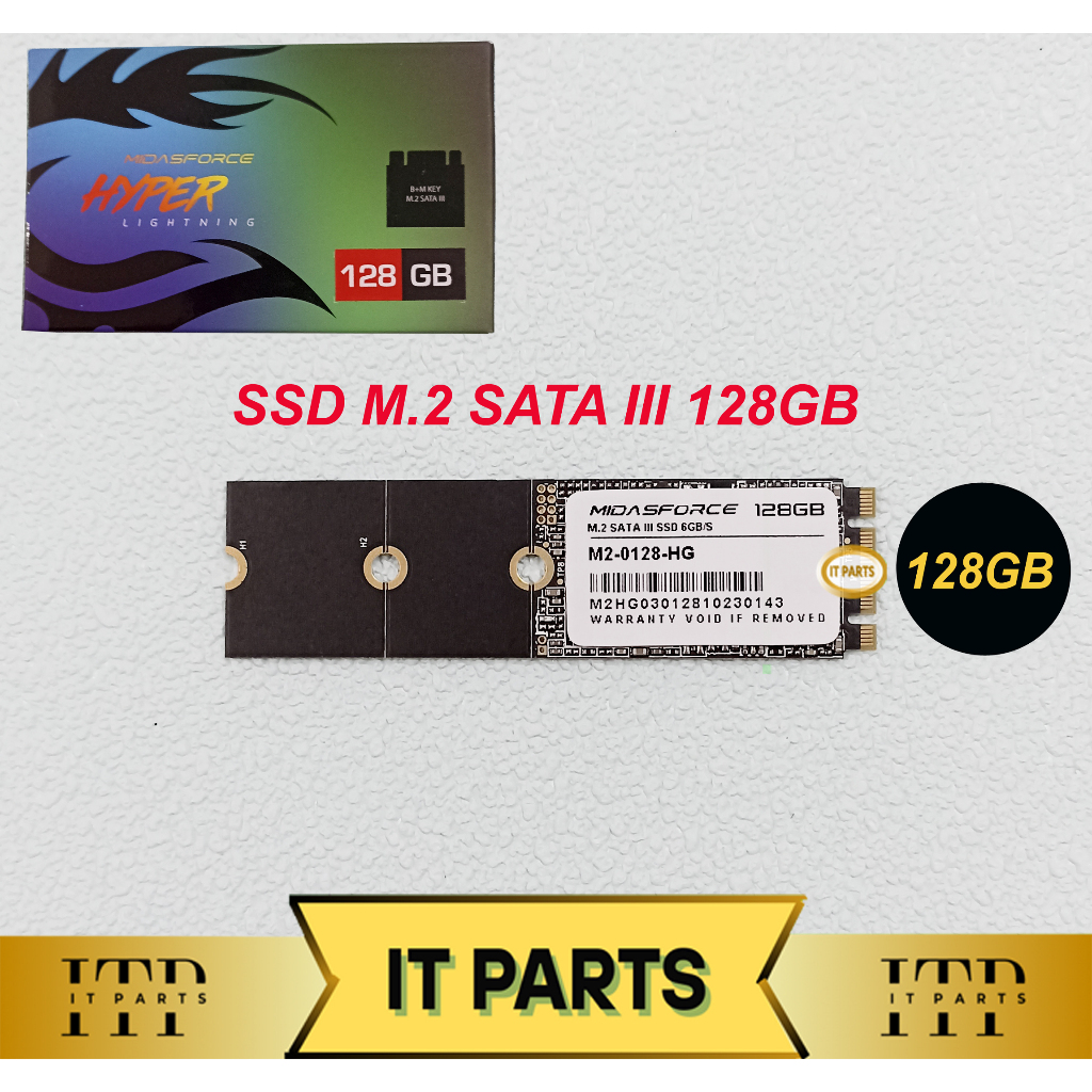Jual SSD M2 M.2 SATA III Midasforce128GB 256GB 2280 2260 2242 | Shopee ...