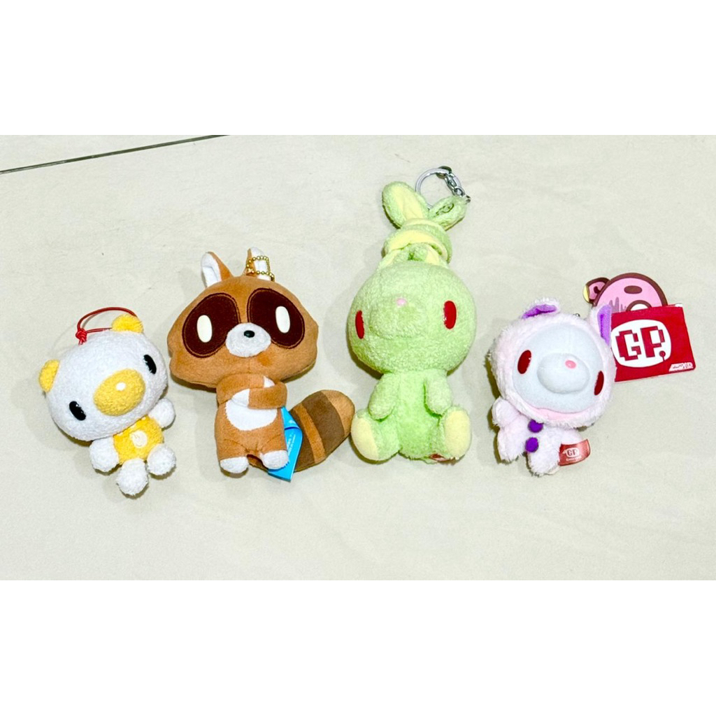 Jual RARE| Ganci Plushie Gloomy x Bonobono, Hijau Bunny, Kostum Pajama ...