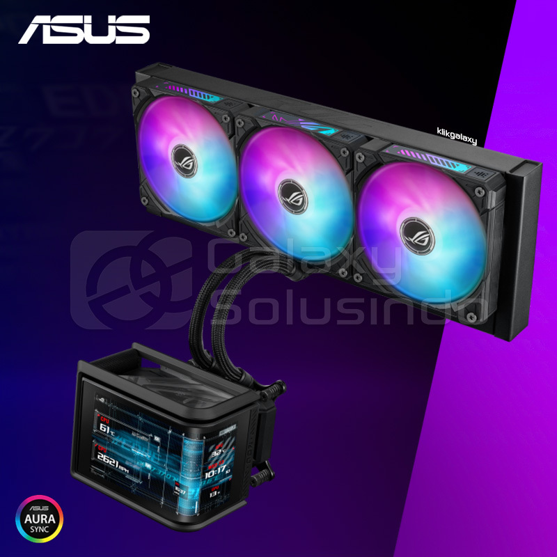 Jual ASUS ROG Ryuo IV SLC ARGB 360mm 6.67" Curved AMOLED Display Liquid ...