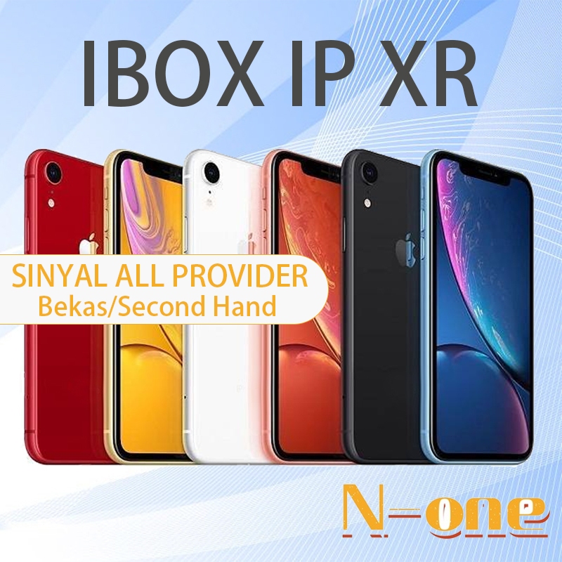 Jual IBOX SECOND IP XR 128GB/64GB GOOD CONDITIONS FULLSET MULUS SECOND HAND NORMAL | Shopee ...