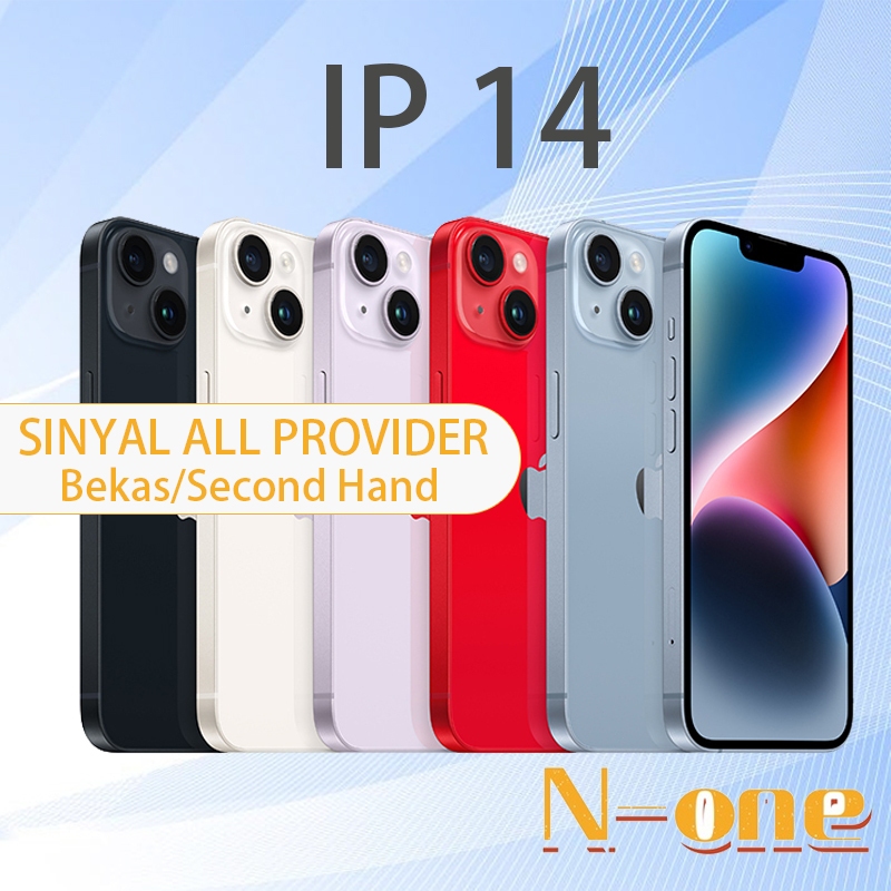 Jual IP 14 256GB/128GB GOOD CONDITIONS FULLSET MULUS SECOND HAND BH 95+ | Shopee Indonesia