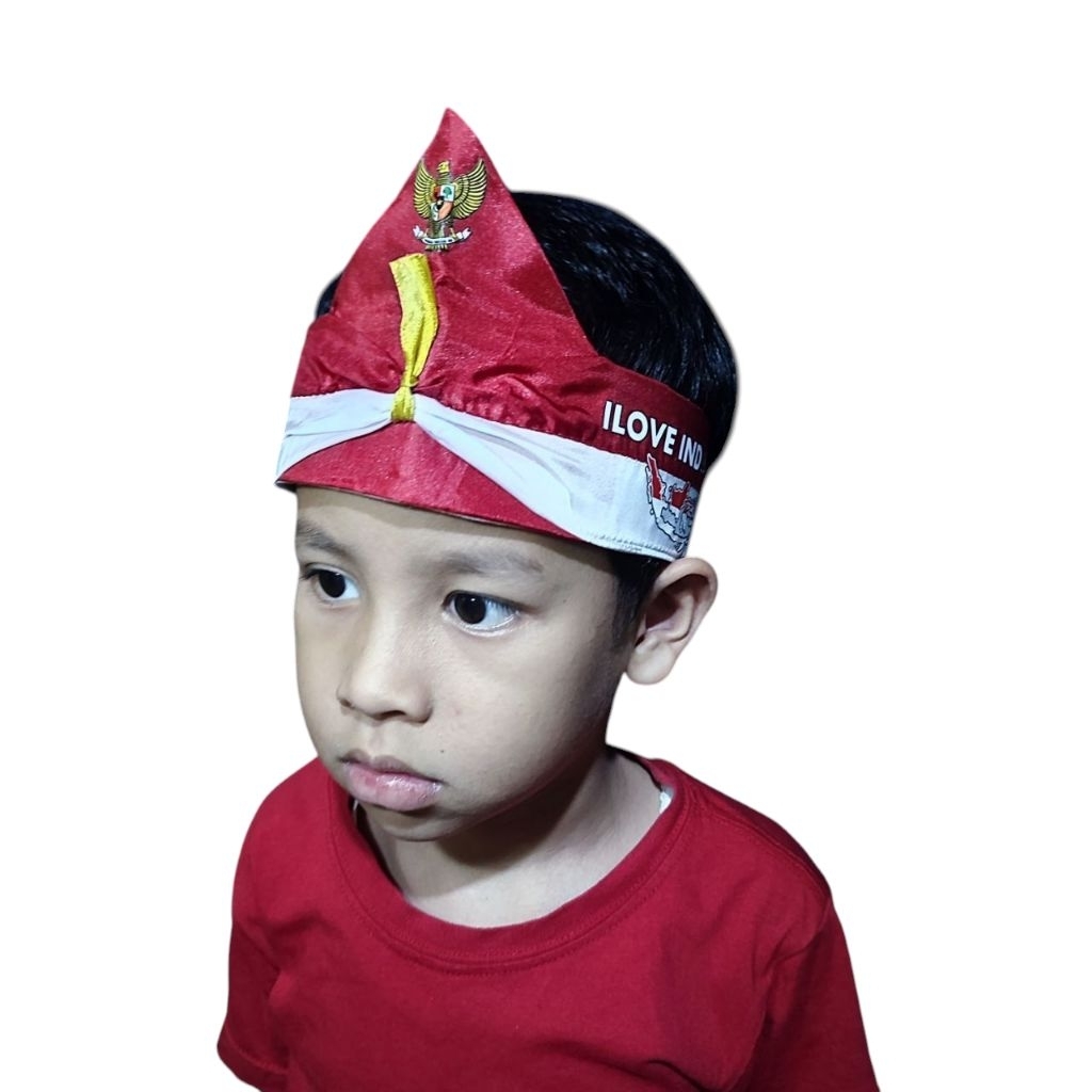 Jual Bendo Bandana Blangkon / Ikat Kepala Merah Putih | Shopee Indonesia