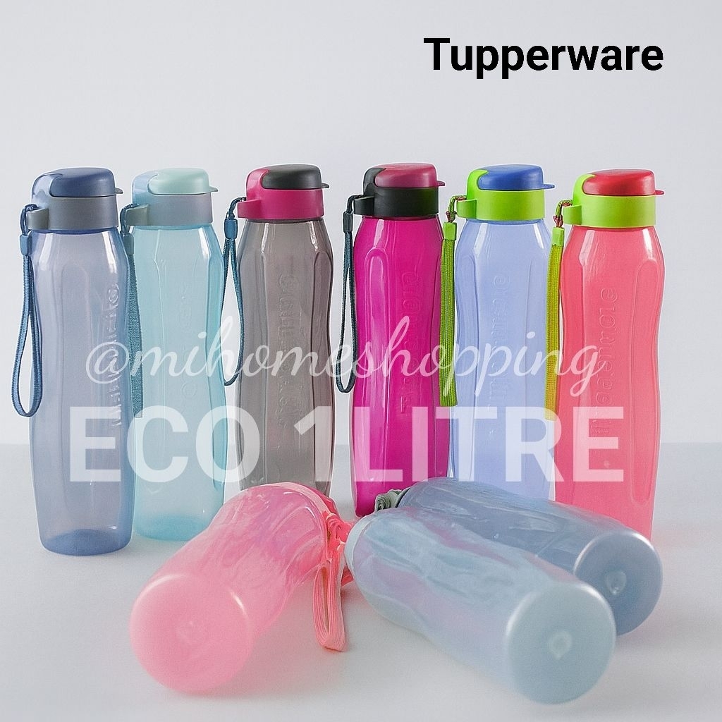 Jual Tupperware eco botol 1litre harga 1pc botol minum anak dewasa ...