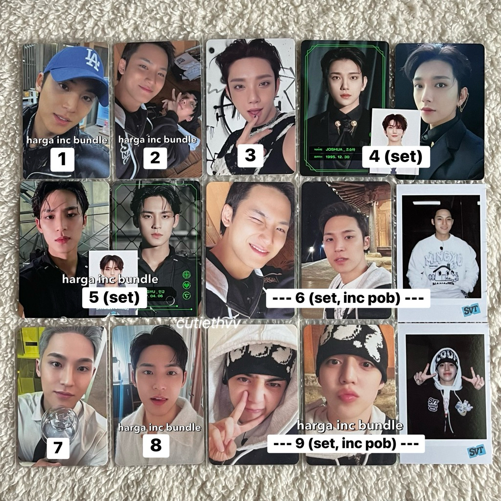 Jual [SALE] PHOTOCARD SEVENTEEN MINGYU JOSHUA SCOUPS PC OFFICIAL IN THE SOOP ITS TOPBIR ...