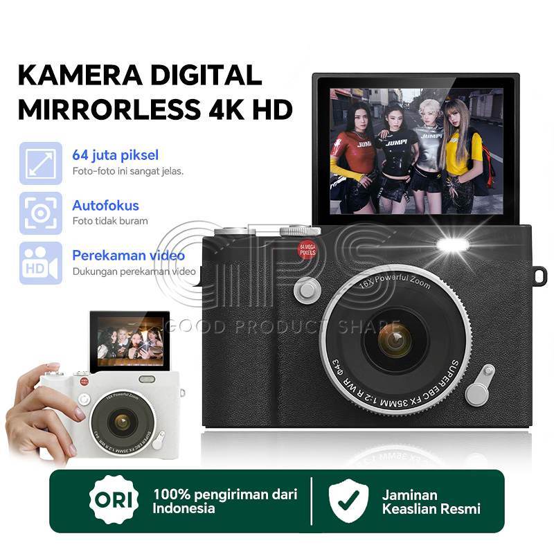 Jual 48/50MP HD Kamera Digital Murah CCD Dilengkapi dengan lampu kilat ...