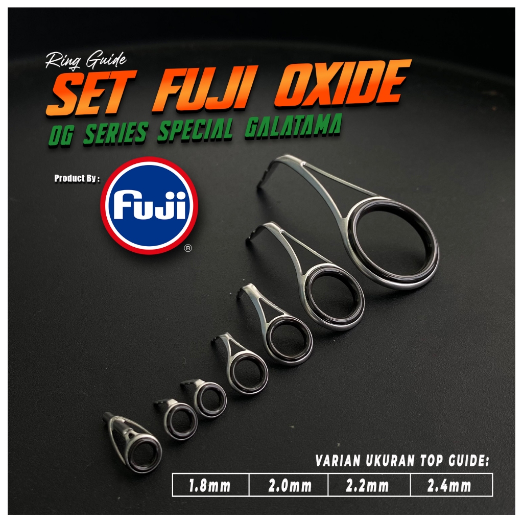 Jual Ring Set OG Fuji Oxide Galatama dan Ultralight Cincin Joran Empang ...
