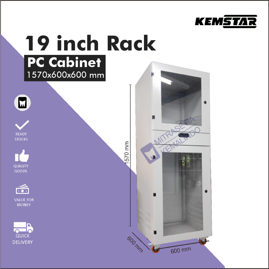 Jual 19 inch rack - PC Cabinet/lemari komputer server/rak jaringan /rak ...