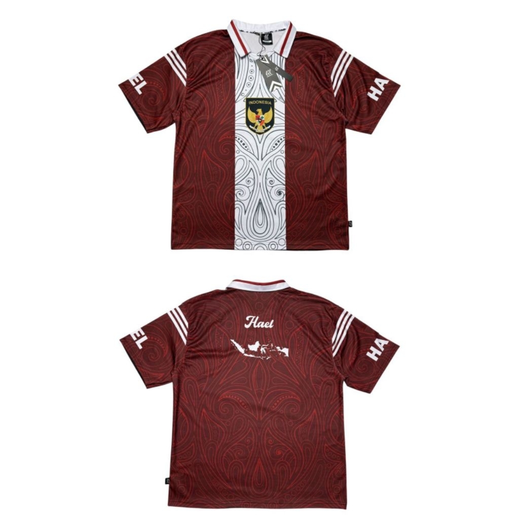 Jual Jersey Oversize Timnas Indonesia Edisi Spesial Motif Batik Etnik ...