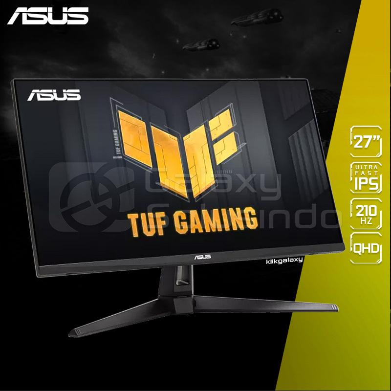 Jual ASUS TUF VG27AQ5A 27" QHD Fast IPS 210Hz 0.3ms ELMB SYNC Gaming ...