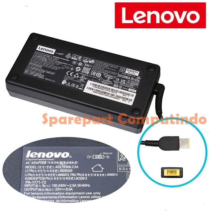 Jual Charger Adaptor Laptop Gaming Lenovo LOQ 15ARP9 AMD Ryzen 7 180W ...