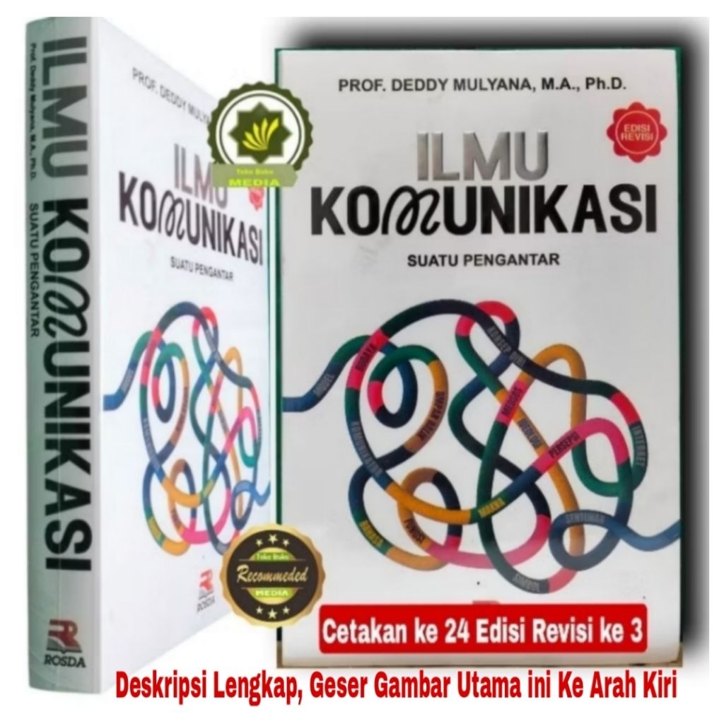 Jual Buku ILMU KOMUNIKASI Suatu Perngantar Original Book Best Seller Bimbingan Komunikasi Teori ...