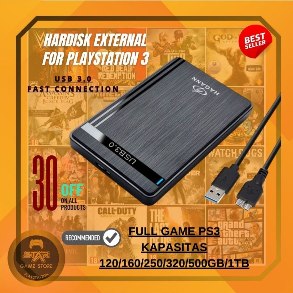Jual Hdd Hardisk External Full Game Cfw-Hen USB 3.0 | Shopee Indonesia