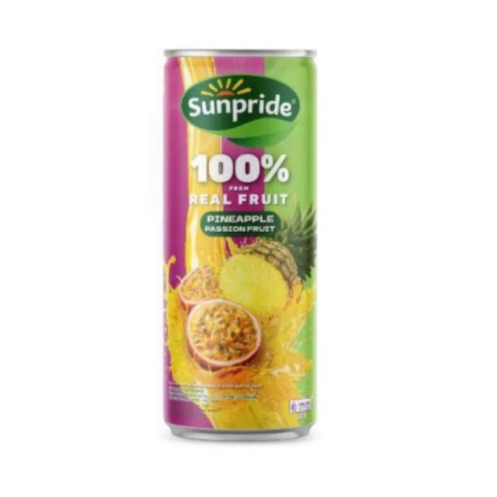 Jual Sunpride Real Fruit Pineapple Passion Fruit 220 ml | Shopee Indonesia