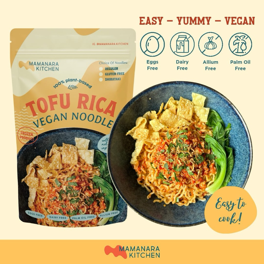 Jual SPICY TOFU VEGAN NOODLE - Ready to Cook | Shopee Indonesia