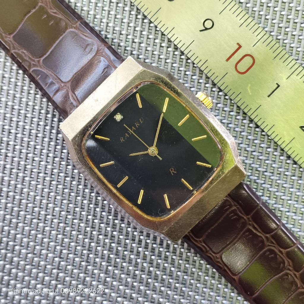 Jual Jam Tank Rayard RY003 Black Gold Bekas | Shopee Indonesia