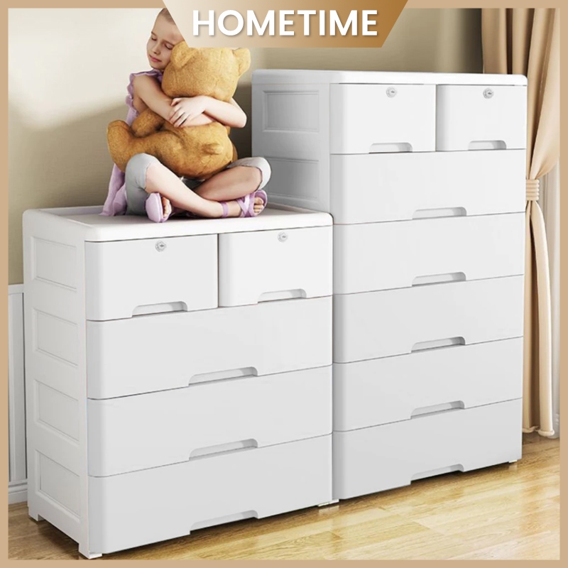 Jual HOMETIME Lemari Laci Plastik / Lemari Plastik / Drawer Plastik ...