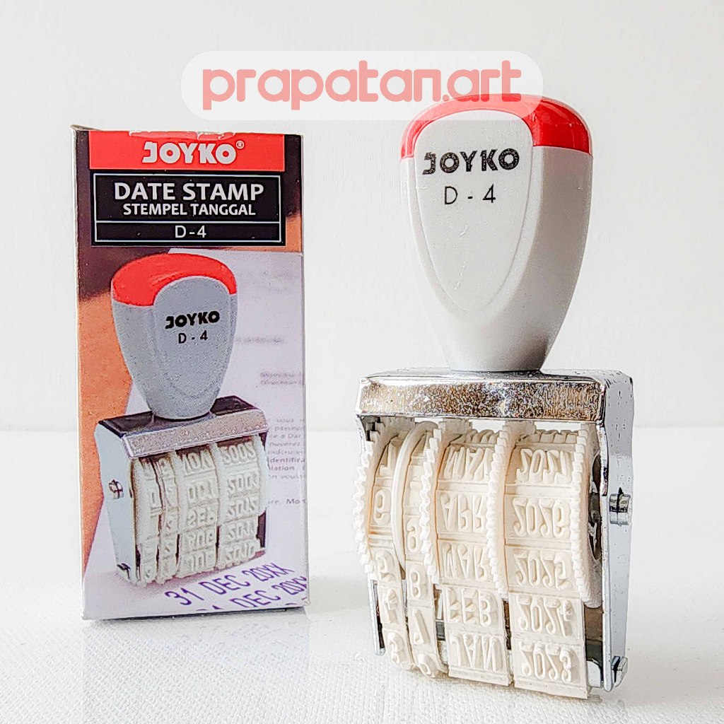 Jual Stempel Tanggal Joyko D-4 | Date Stamp | Shopee Indonesia
