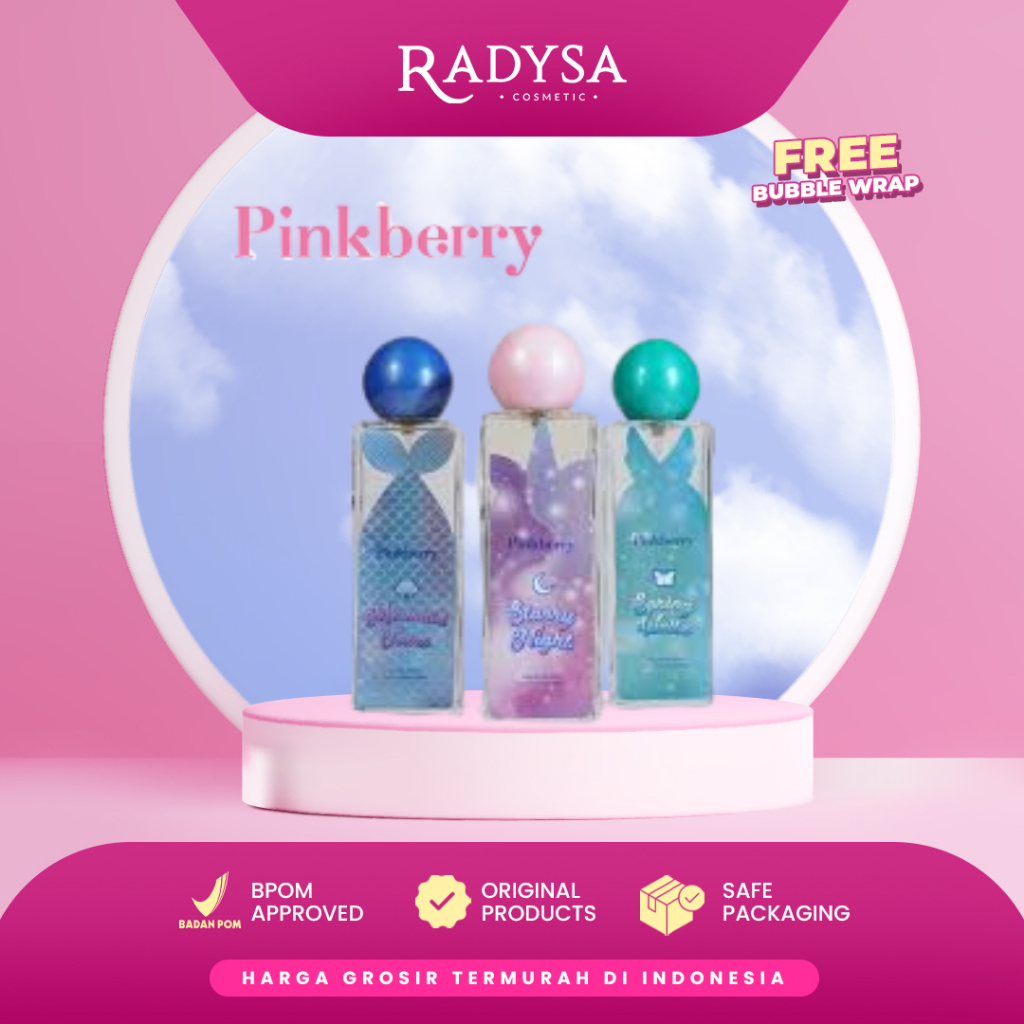 Jual 𝐑𝐀𝐃𝐘𝐒𝐀 - Pinkberry Eau De Parfum Starry Night - Mermaid Tears ...