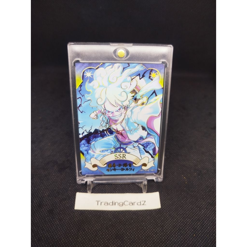 Jual (Kartu tebal -/+75pt) Trading card One Piece Fan's Made SSR Monkey ...