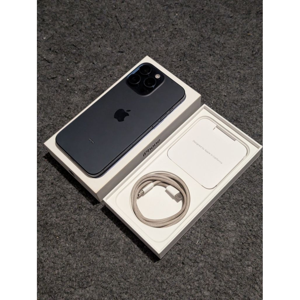 Jual iPhone 15 ProMax 256GB Second iBox Fullset | Shopee Indonesia