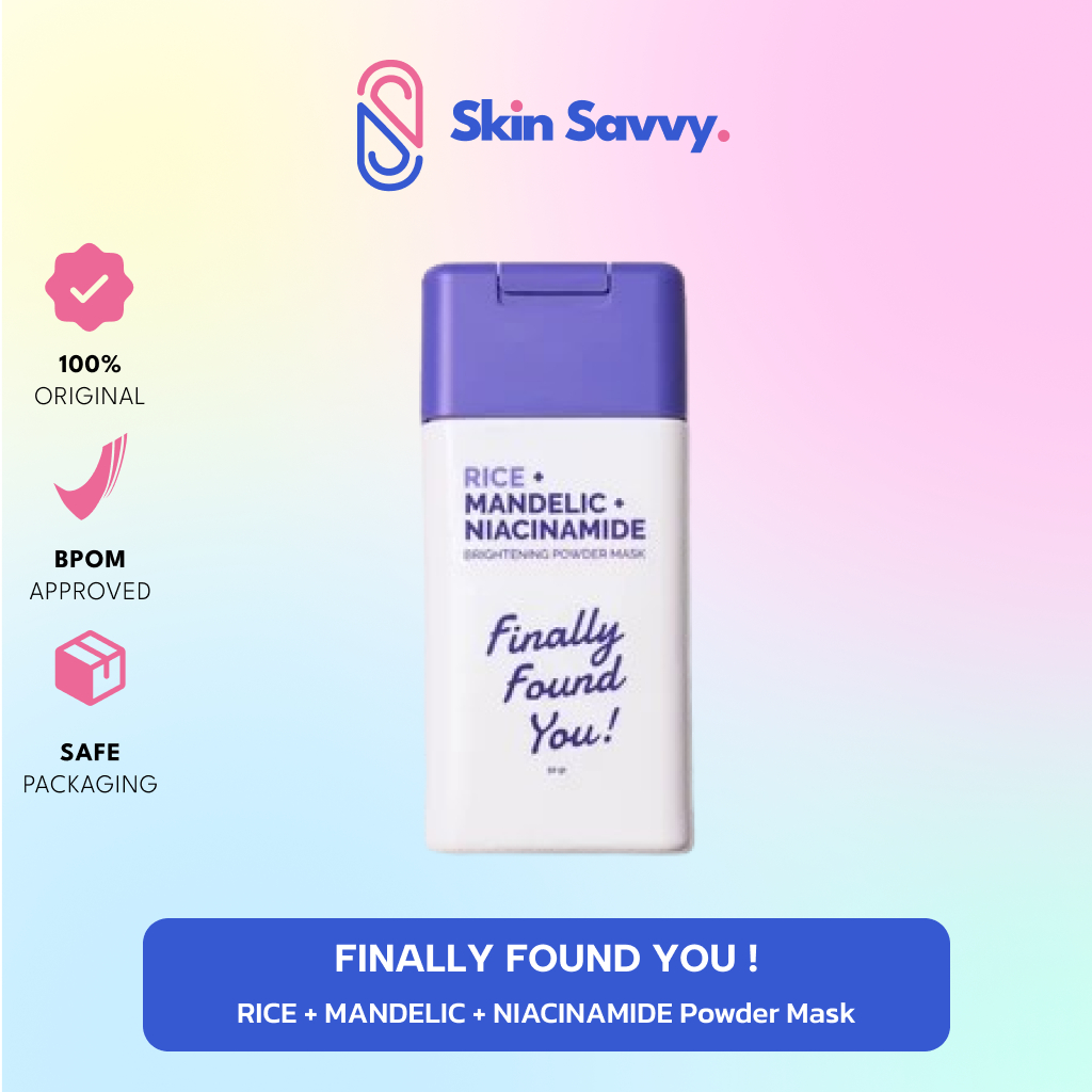 Jual Finally Found You! FFY RICE + MANDELIC + NIACINAMIDE Brightening ...