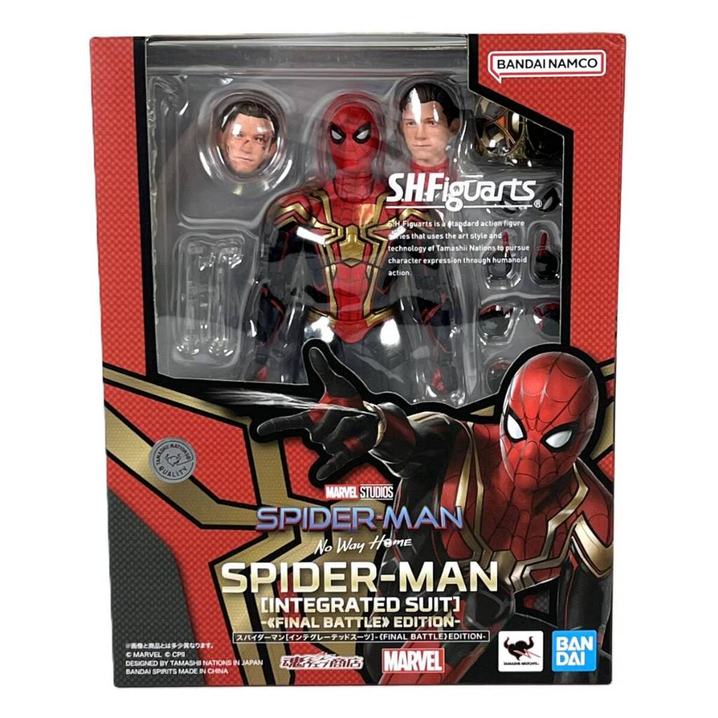 Jual SHF / S.H Figuarts Marvel - Spider-man Integrated Suit - FINAL ...
