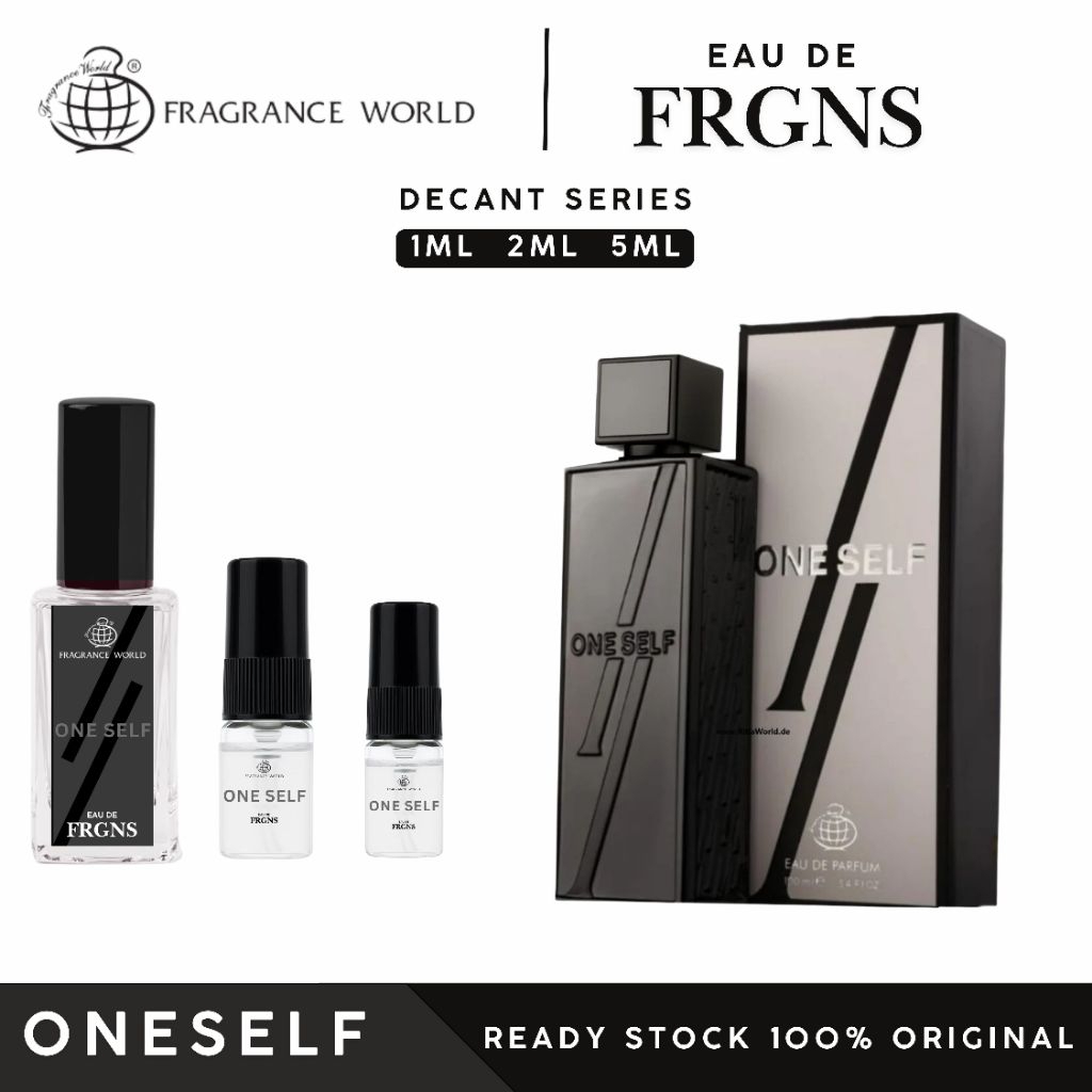 Jual FRAGRANCE WORLD ONE SELF DECANT/SHARE BOTTLE 1, 2, 5, & 10 ML ...