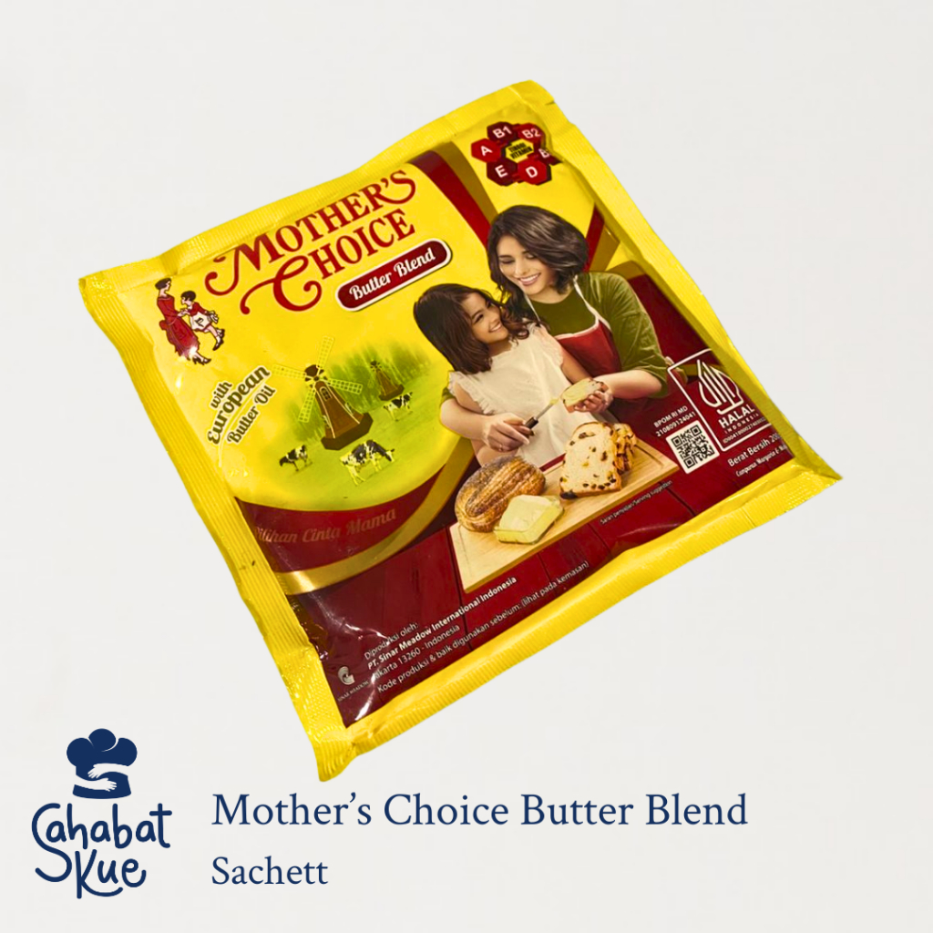 Jual Mother's Choice Butter Blend Sachet 200gr - Mentega Saset Mothers ...