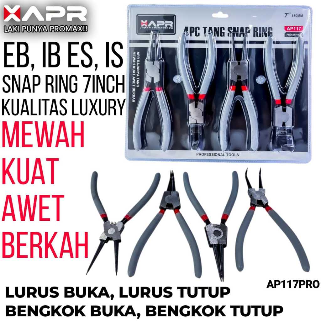 Jual APR TANG SNAP RING RAJA NYA TYPE AP117 4IN1 BISA UNTUK SEMUA JENIS ...