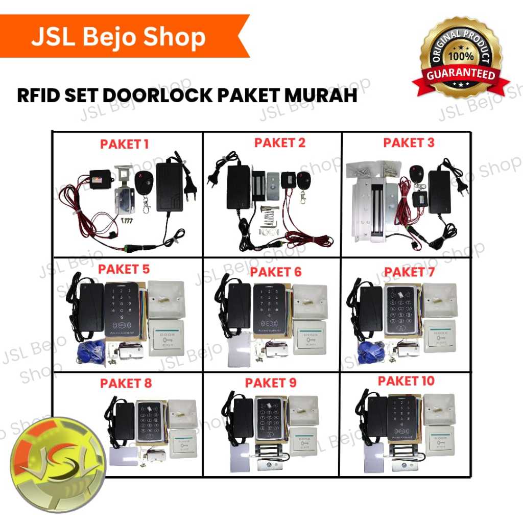 Jual RFID SET DOOR LOCK PAKET PALING MURAH | Shopee Indonesia