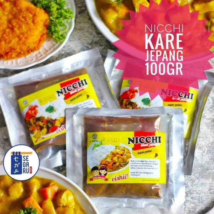 Jual Bumbu Kare Jepang Nicchi NO MSG Halal MUI 100 gram | Shopee Indonesia