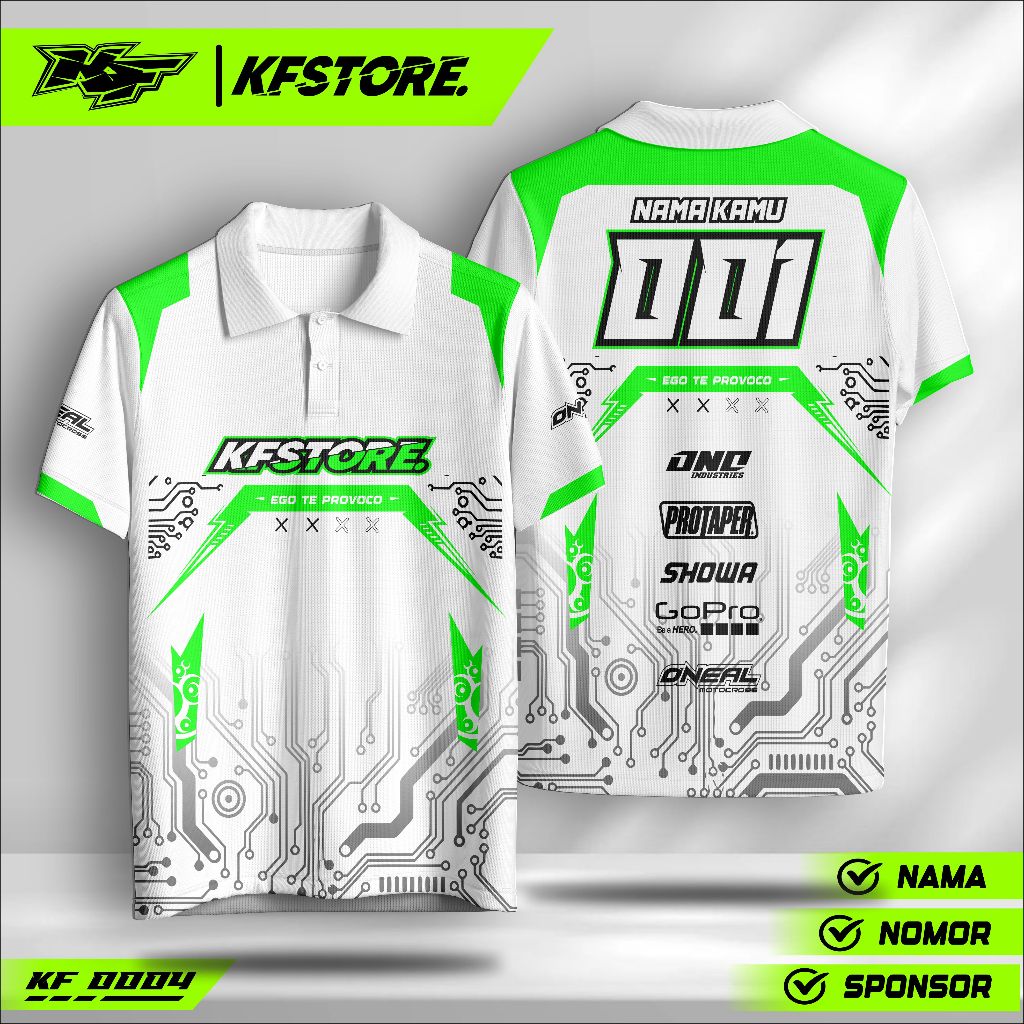 Jual Jersey Balap Motor Custom – Free Design | Bisa Tambah Nama Club ...