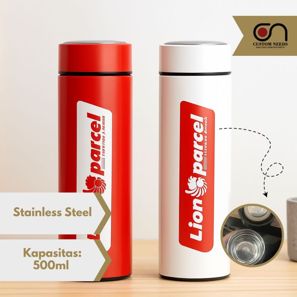 Jual TUMBLER LED SUHU PRINT UV DTF FULL WARNA 500ML | Shopee Indonesia