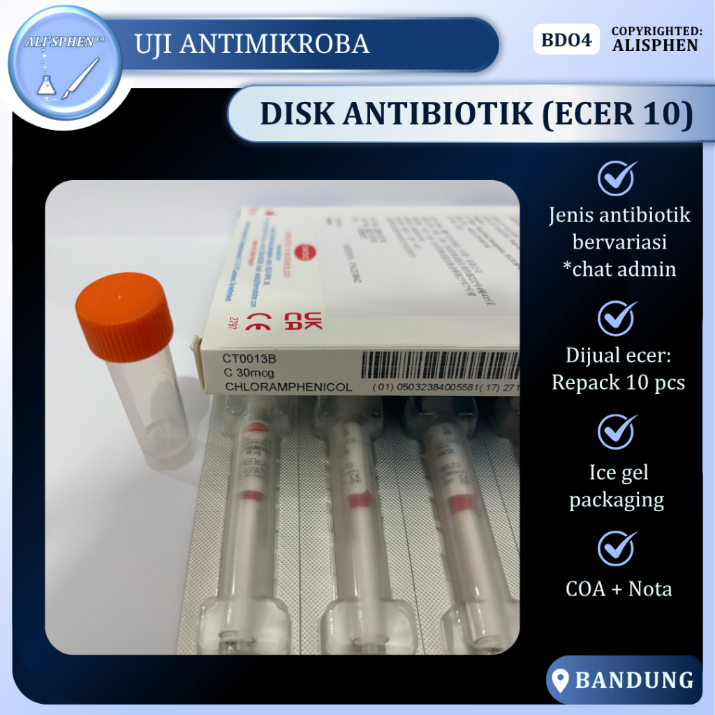 Jual [BDO4] 10 Pcs Disc / Cakram Isi | Ecer dan Repack | Antimicrobial ...
