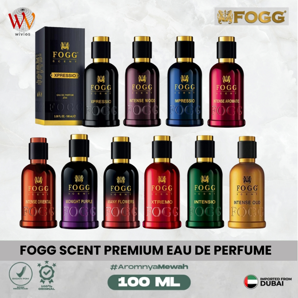 Jual Fogg Perfume Scent Premium Eau De Perfume 100ml - Parfum Dubai ...