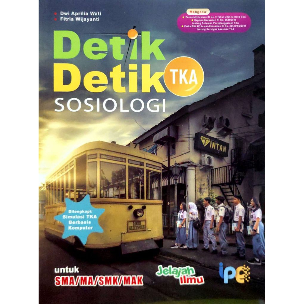 Jual DETIK DETIK TKA SOSIOLOGI UNTUK SMA/MA/SMK/MAK | Shopee Indonesia